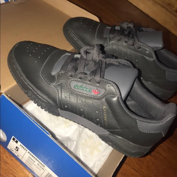 adidas | Shoes | Adidas Yeezy Powerphase Calabasas Core Black | Poshmark